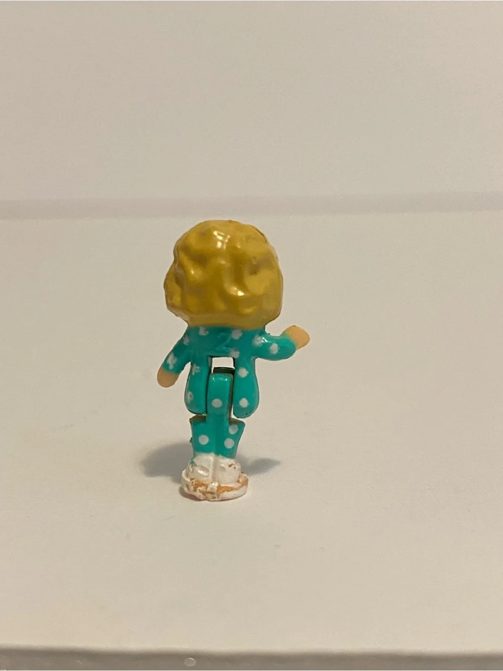 Blue Bird | Toys | Vintage Polly Pocket Doll Cuddly Kitty Blue Polka ...